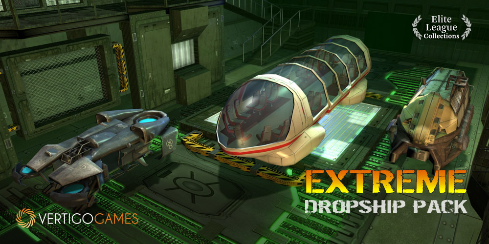 Extreme Dropship Pack - iClone/Stage - Reallusion Content Store
