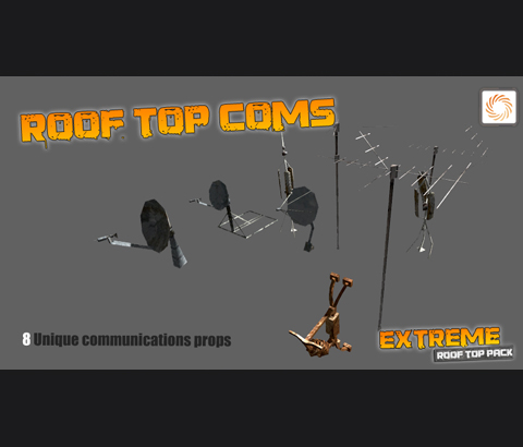 Extreme Rooftop Pack - iClone/Stage - Reallusion Content Store