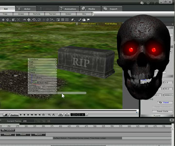 Animated Graveyard Dirt & Crumbling Casket Lid - iClone/Stage ...