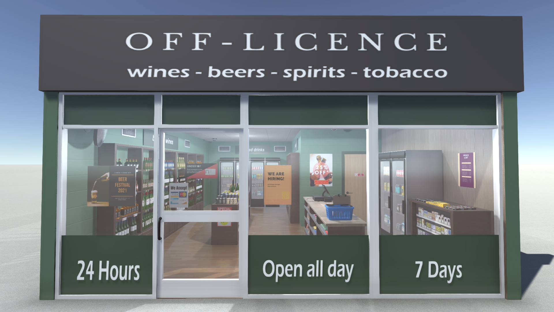 Off License Store - iClone/Scenes & Props - Reallusion Content Store