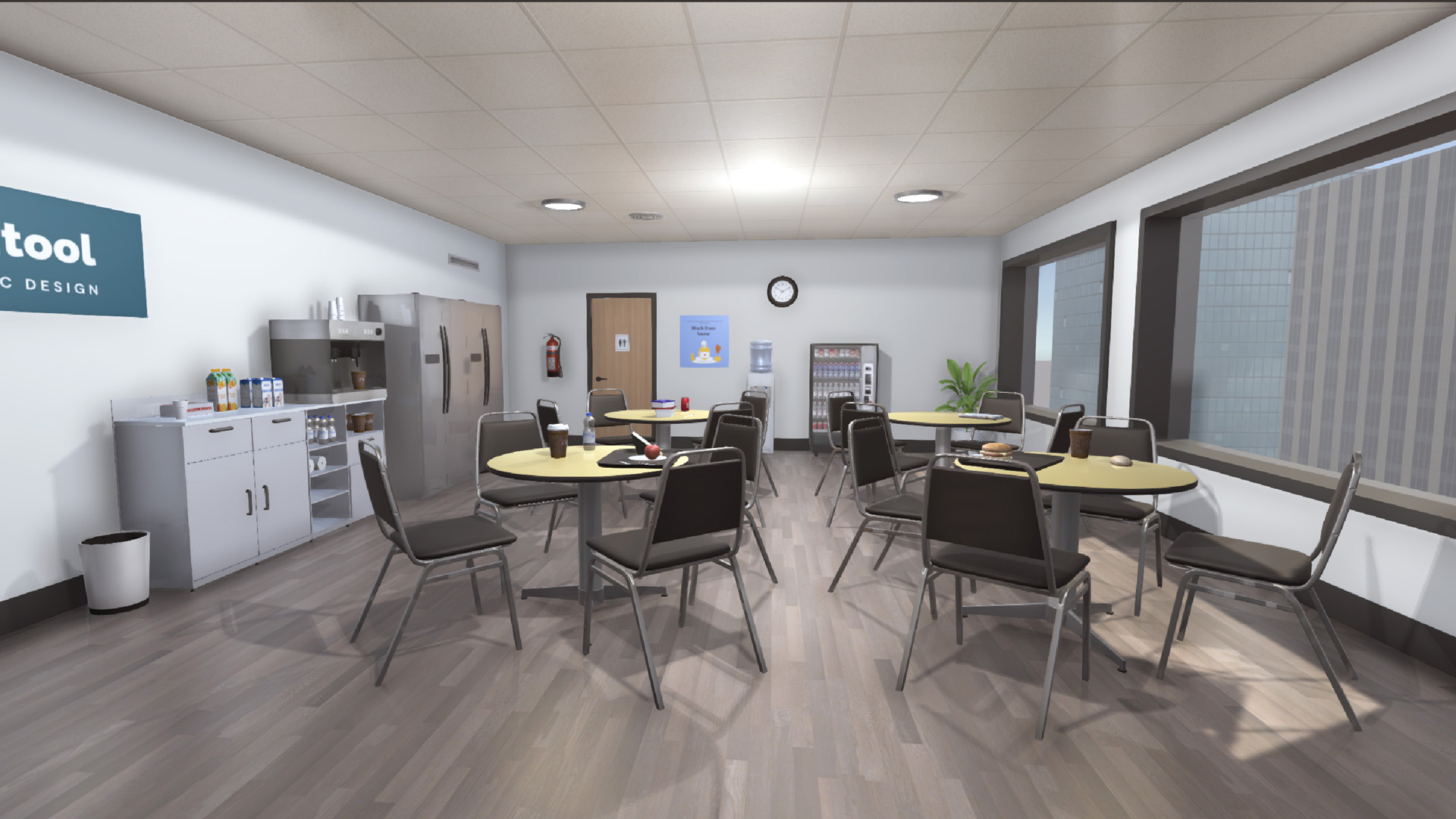 Break Room - iClone/Scenes & Props - Reallusion Content Store