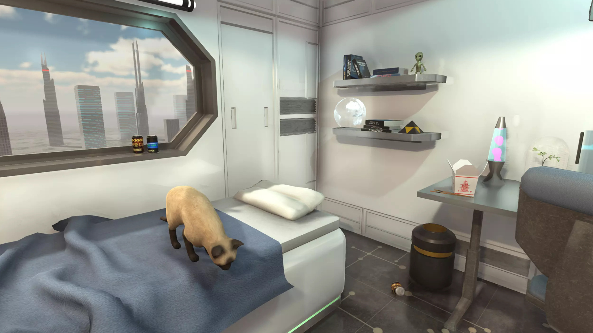 Sci-Fi Bedroom - iClone/Scenes & Props - Reallusion Content Store