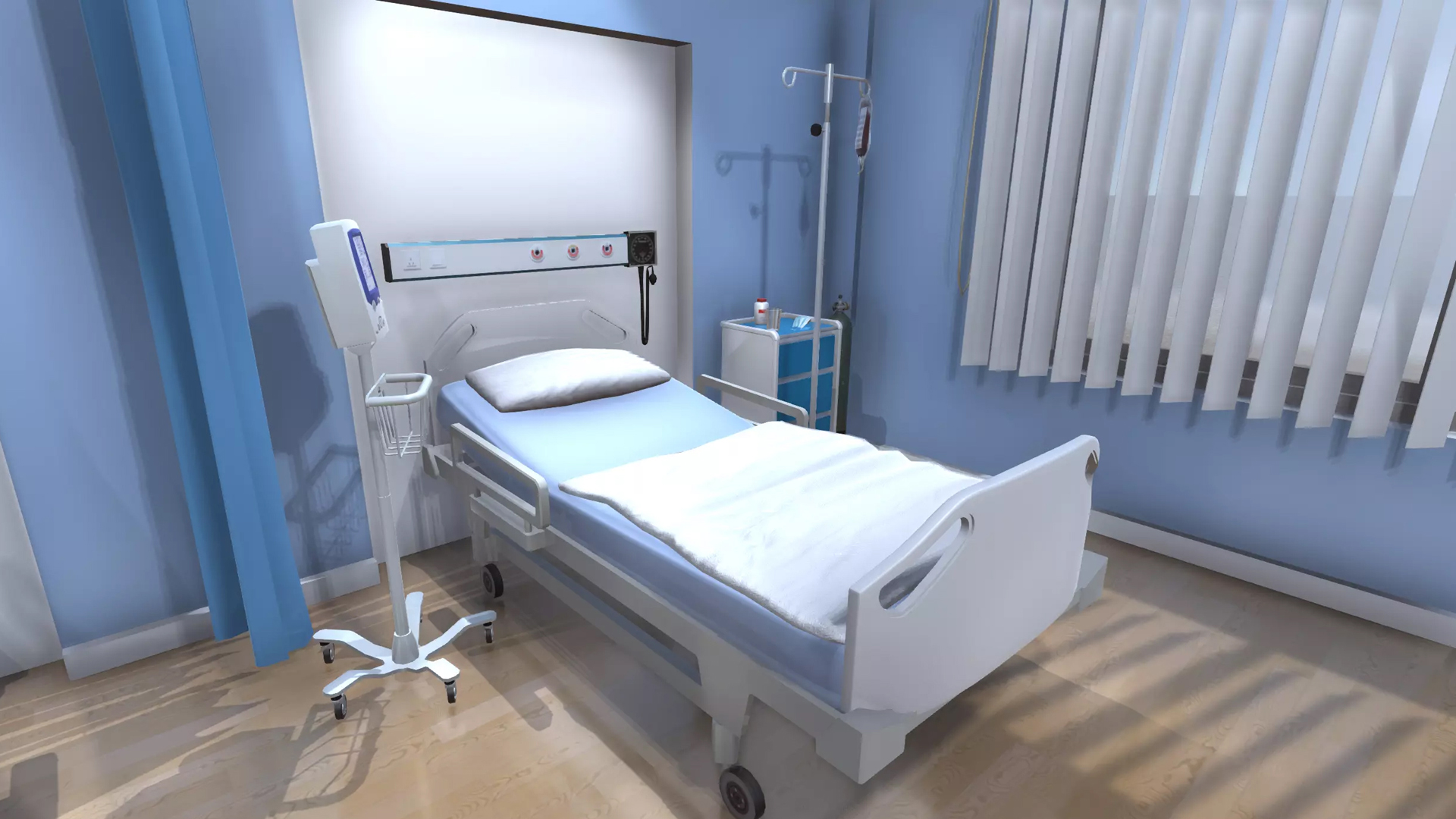 Hospital Room 2 - iClone/Scenes & Props - Reallusion Content Store