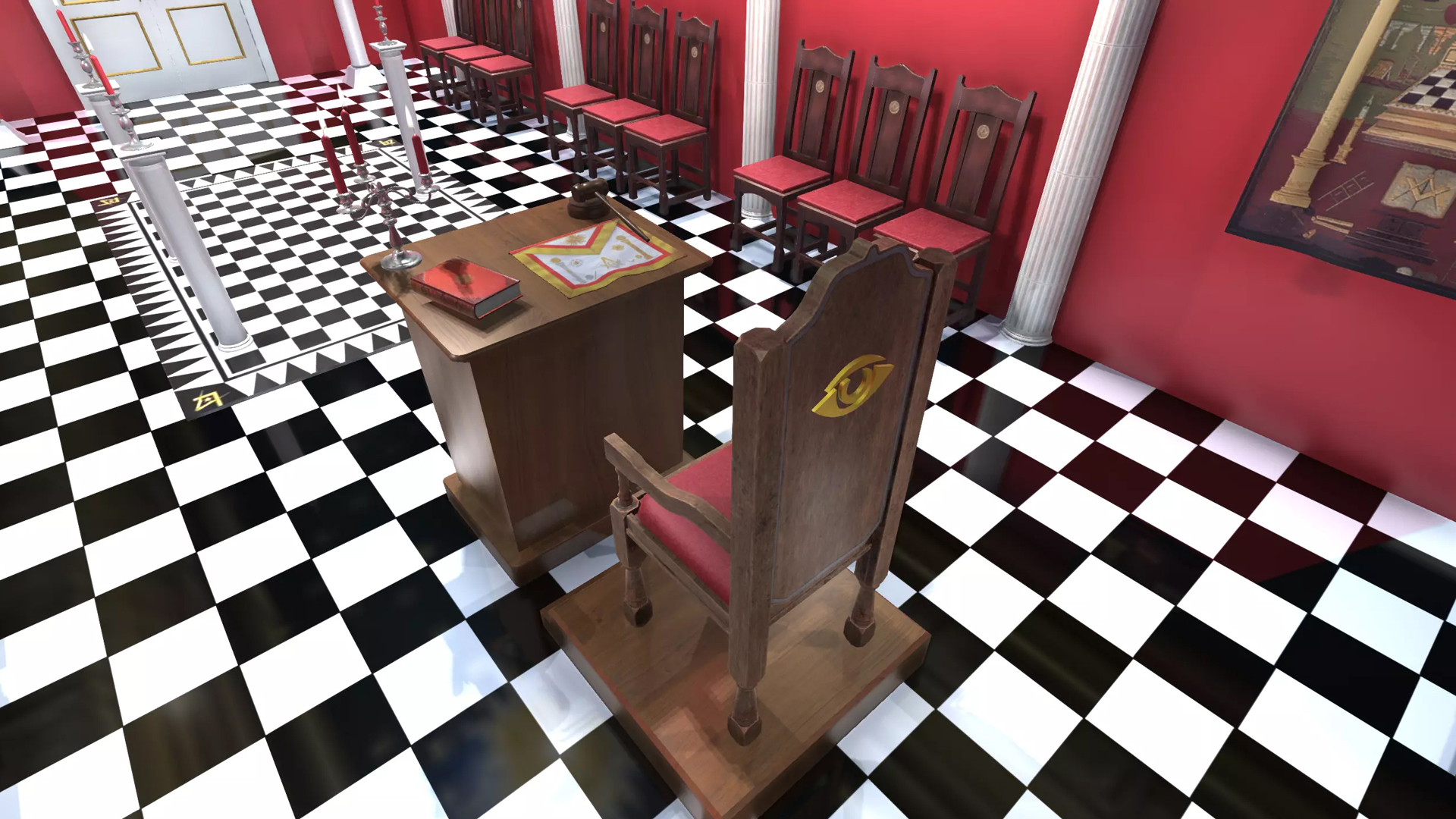 Masonic Room - iClone/Scenes & Props - Reallusion Content Store