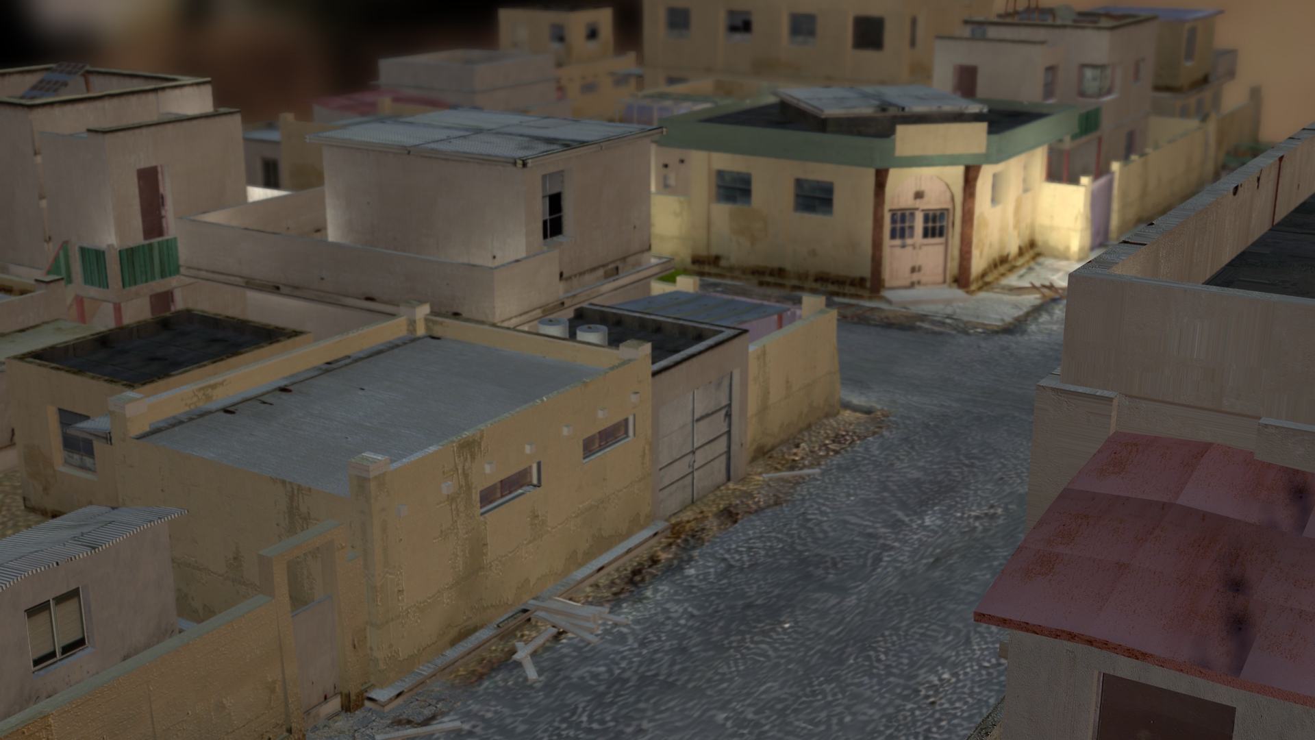 Deserted Town - iClone/Stage - Reallusion Content Store