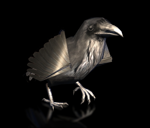 CROW Bird - iClone/Actor - Reallusion Content Store