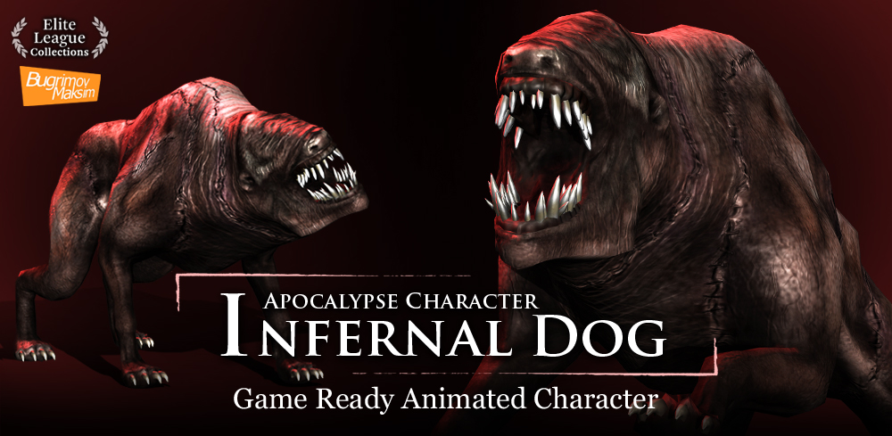Infernal Dog - iClone/Actor - Reallusion Content Store