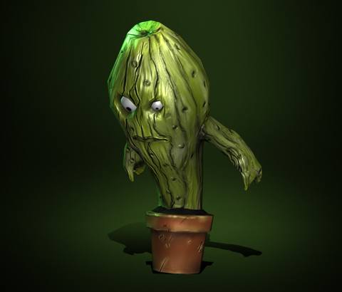 Cactus Monster - iClone/Actor - Reallusion Content Store