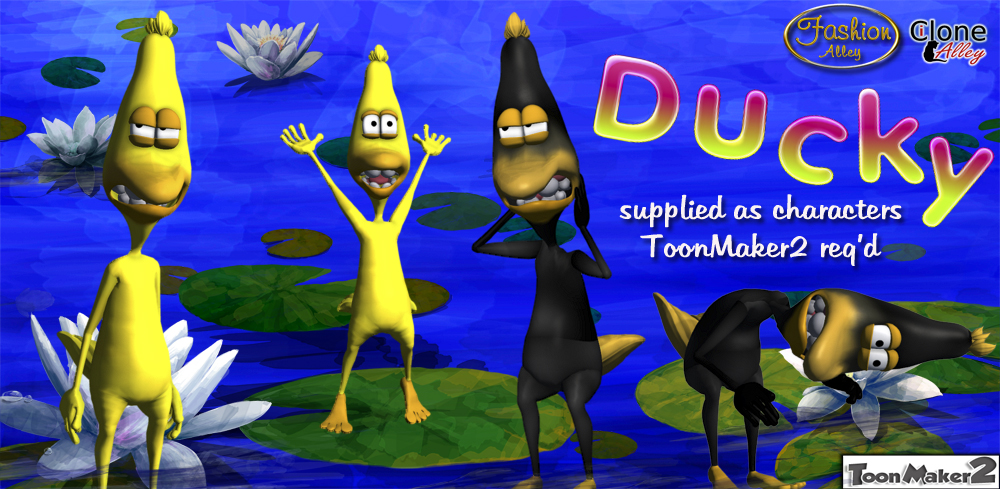 Ducky for ToonMaker 2 - iClone/Actor - Reallusion Content Store