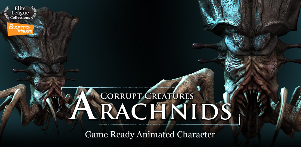 Arachnid Monster - iClone/Actor - Reallusion Content Store