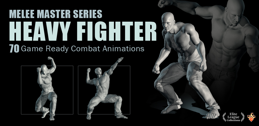 Heavy Fighter Animation Pack - iClone/Motion - Reallusion Content Store