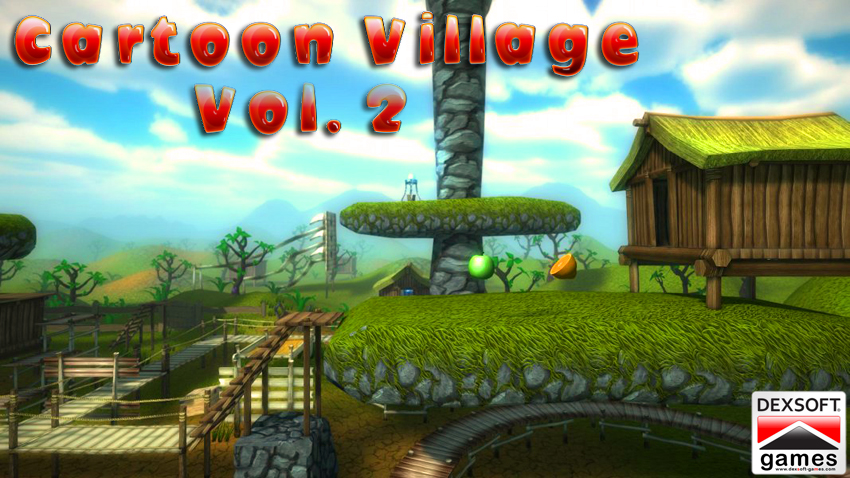 Cartoon Village Vol. 2 - iClone/Stage - Reallusion Content Store