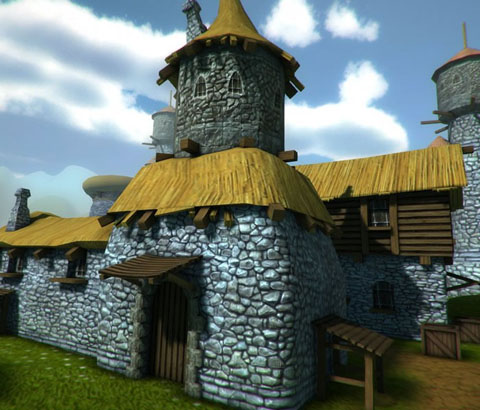 Medieval Cartoon City - iClone/Stage - Reallusion Content Store
