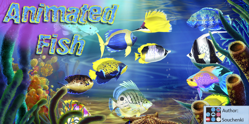 Animated Fish - iClone/Stage - Reallusion Content Store
