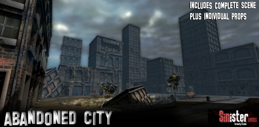 AW3 - Abandoned City - iClone/Stage - Reallusion Content Store