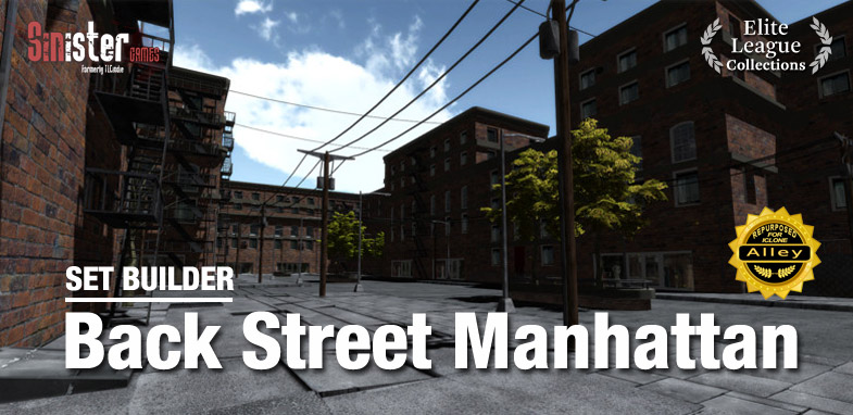 Back Street Manhattan - iClone/Stage - Reallusion Content Store