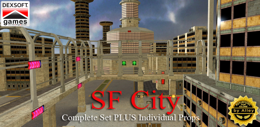 SF City - iClone/Stage - Reallusion Content Store