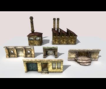 EZ Sets Steampunk Industries - iClone/Stage - Reallusion Content Store