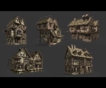 EZ Sets Haunted Town - iClone/Stage - Reallusion Content Store