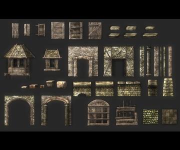 EZ Sets Haunted Town - iClone/Stage - Reallusion Content Store
