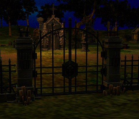 The Cemetary by BitGem - iClone/Stage - Reallusion Content Store