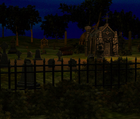 The Cemetary by BitGem - iClone/Stage - Reallusion Content Store