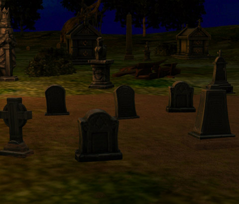 The Cemetary by BitGem - iClone/Stage - Reallusion Content Store