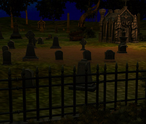 The Cemetary by BitGem - iClone/Stage - Reallusion Content Store