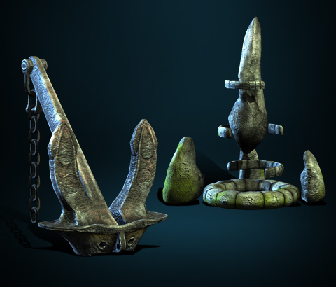 Ancient Props - iClone/Stage - Reallusion Content Store