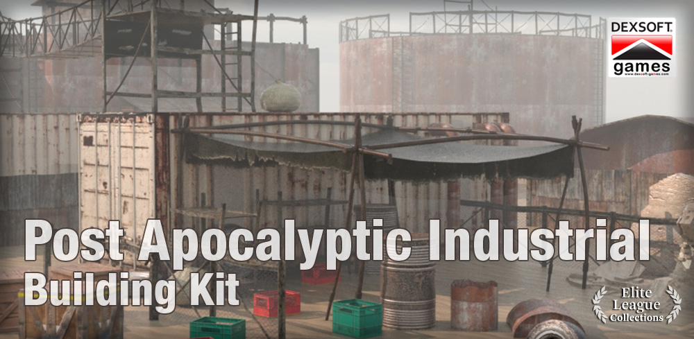 Post Apocalyptic Industrial - iClone/Stage - Reallusion Content Store