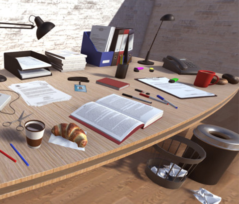 Office Props - iClone/Stage - Reallusion Content Store