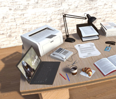 Office Props - iClone/Stage - Reallusion Content Store
