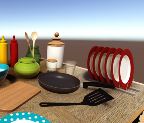 Kitchen Props - iClone/Stage - Reallusion Content Store