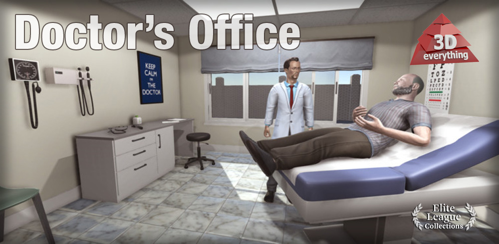 Doctor's Office - iClone/Stage - Reallusion Content Store