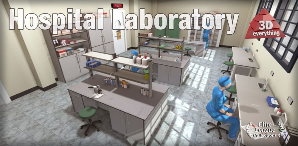 Hospital Laboratory - iClone/Stage - Reallusion Content Store