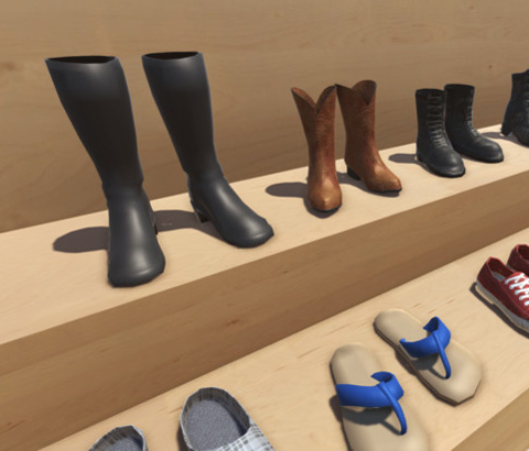 Footwear Prop Pack - iClone/Stage - Reallusion Content Store