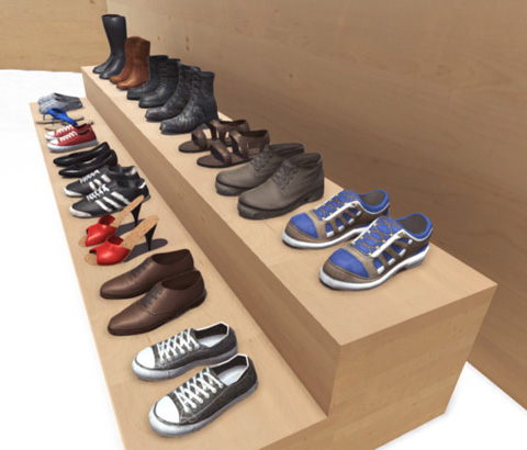 Footwear Prop Pack - iClone/Stage - Reallusion Content Store