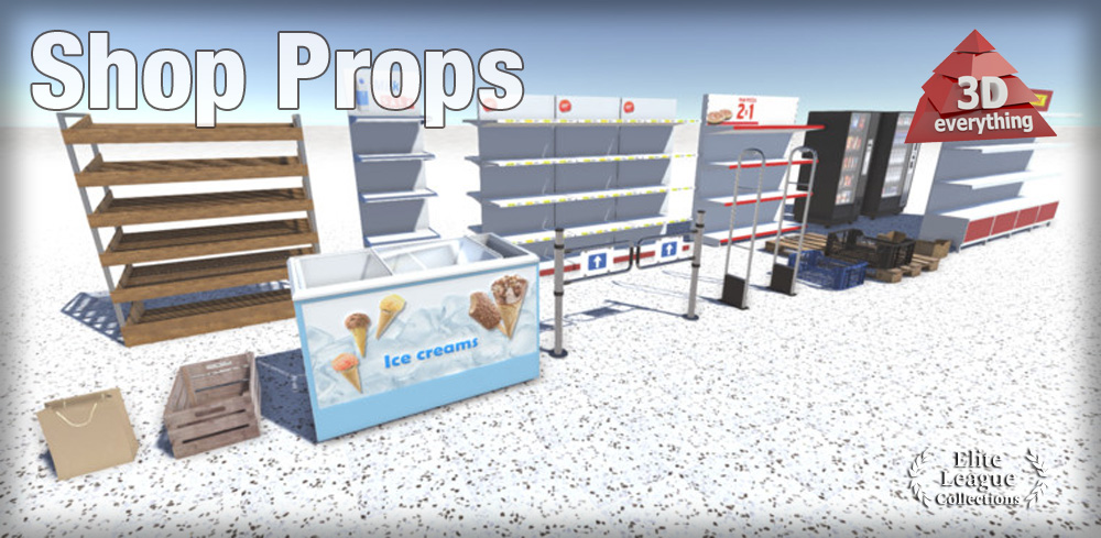 Shop Props - iClone/Stage - Reallusion Content Store