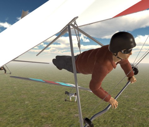 Hand Gliding - iClone/Stage - Reallusion Content Store
