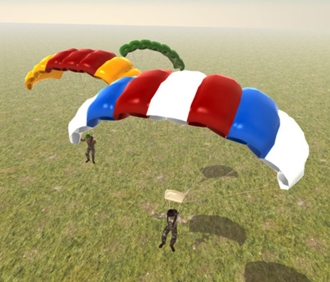 Parachutes - iClone/Stage - Reallusion Content Store