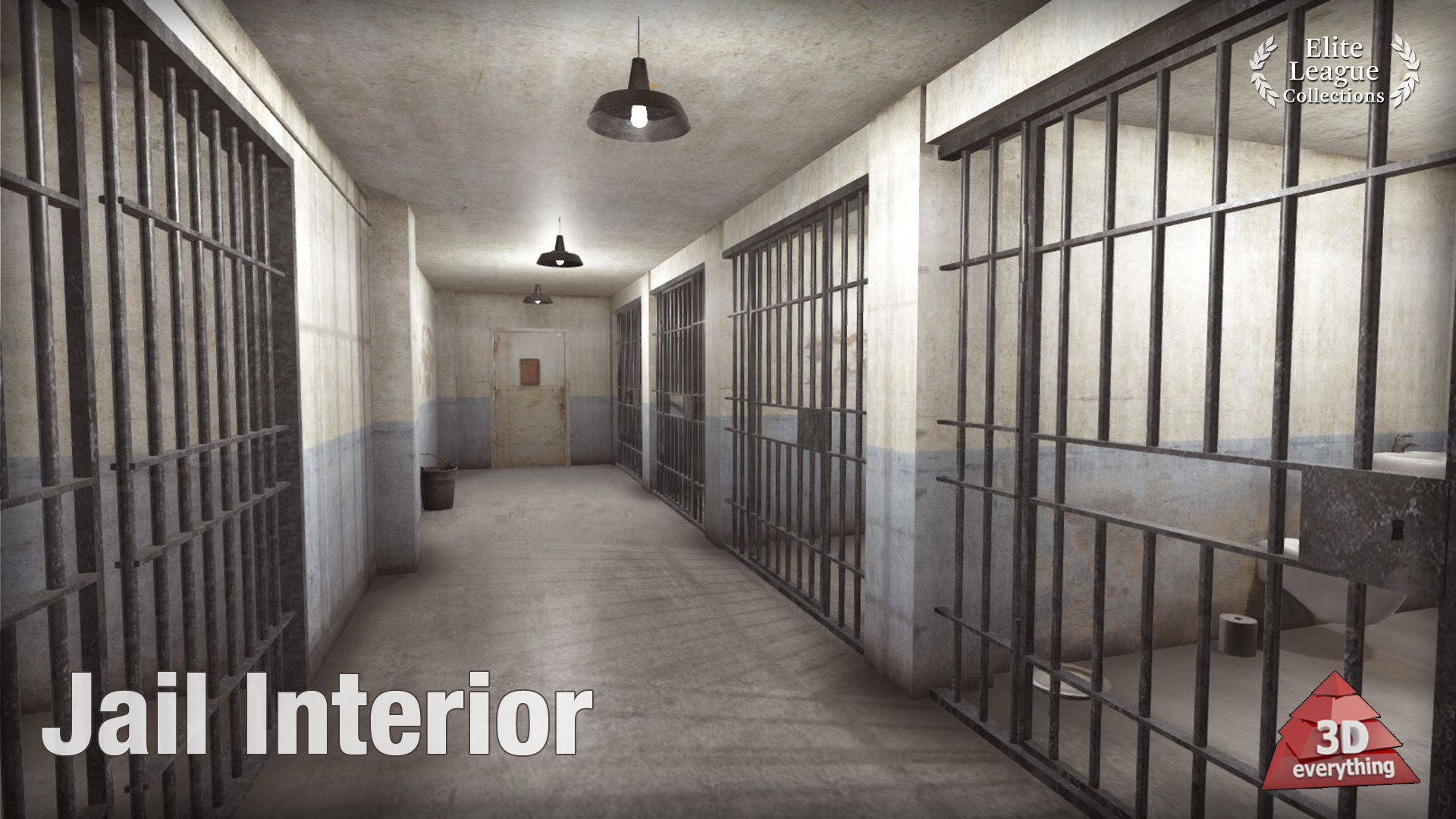 Jail Interior - iClone/Stage - Reallusion Content Store