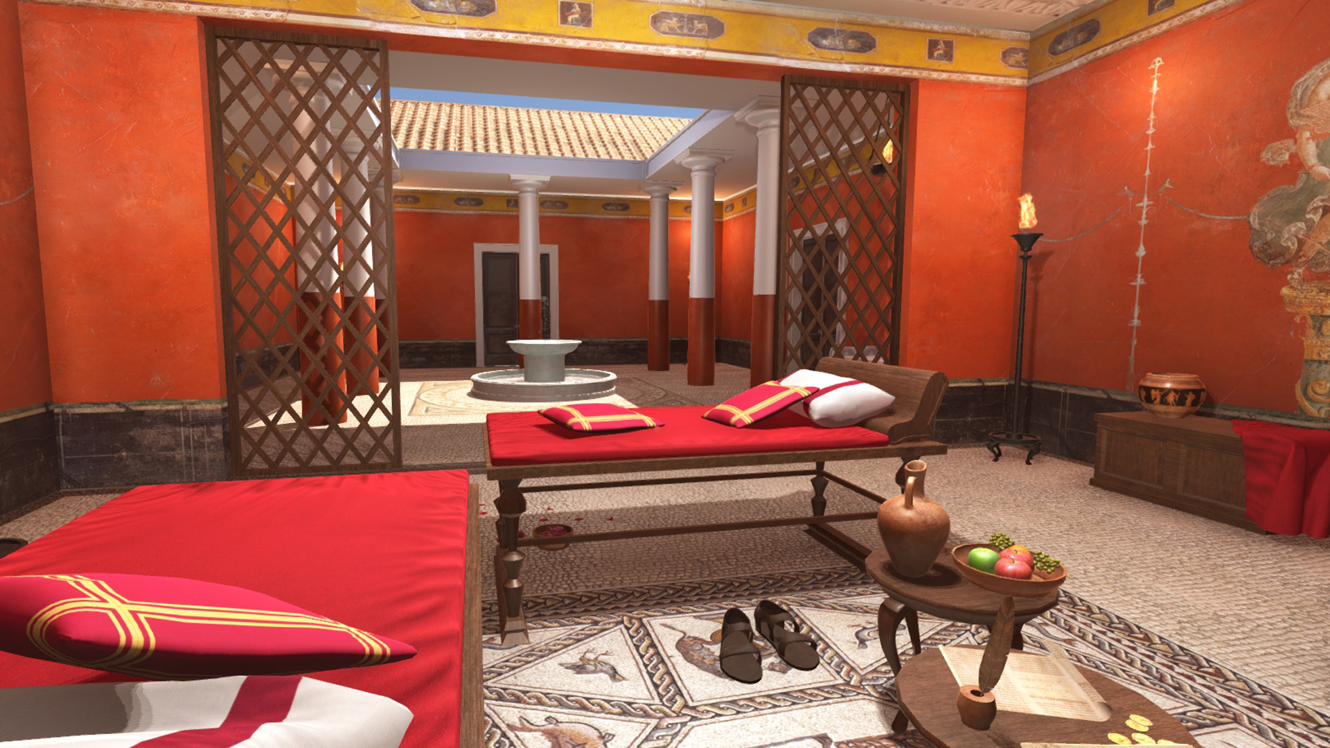 Roman Villa Interior - iClone/Stage - Reallusion Content Store