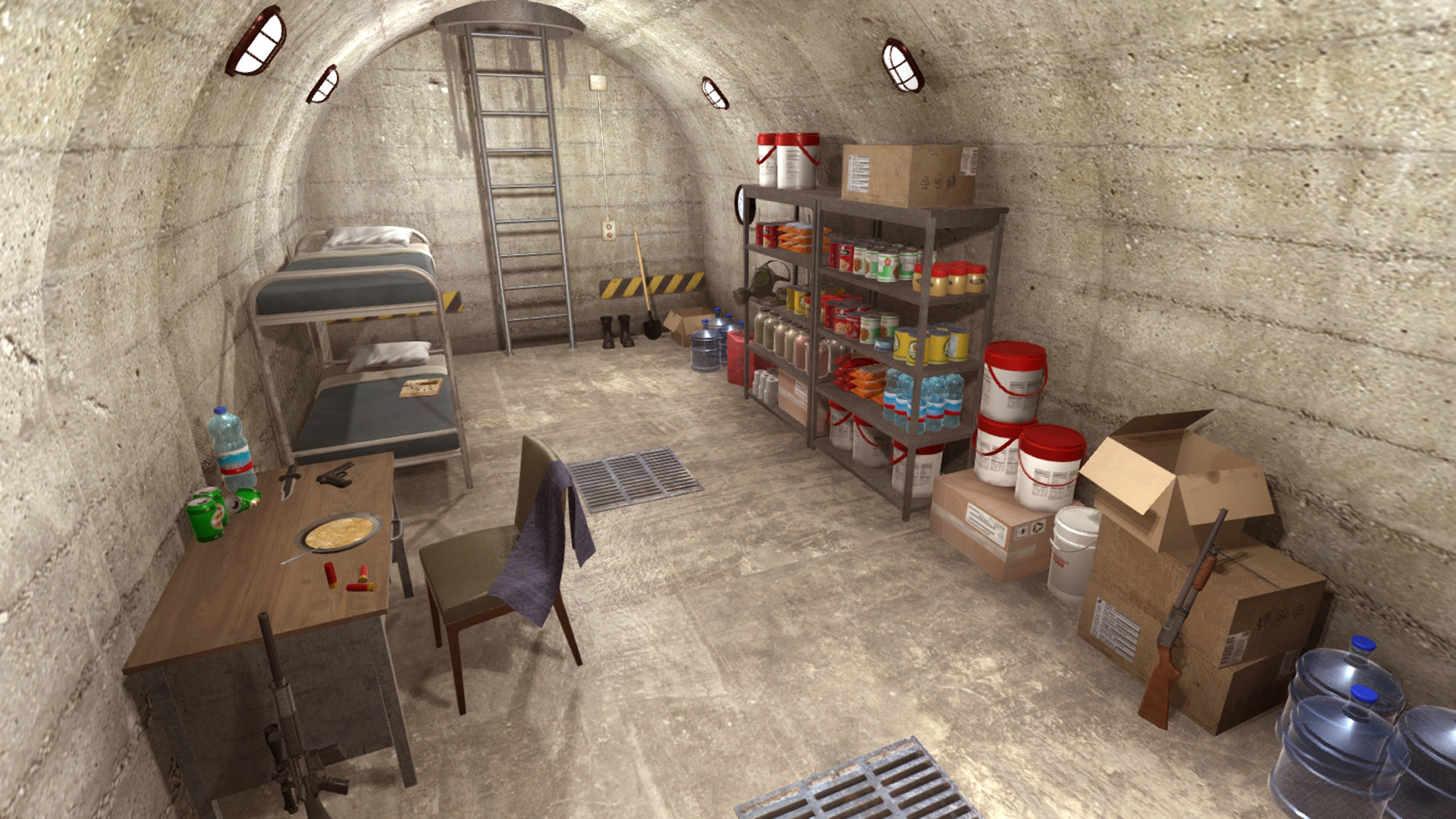Survival Bunker - iClone/Stage - Reallusion Content Store