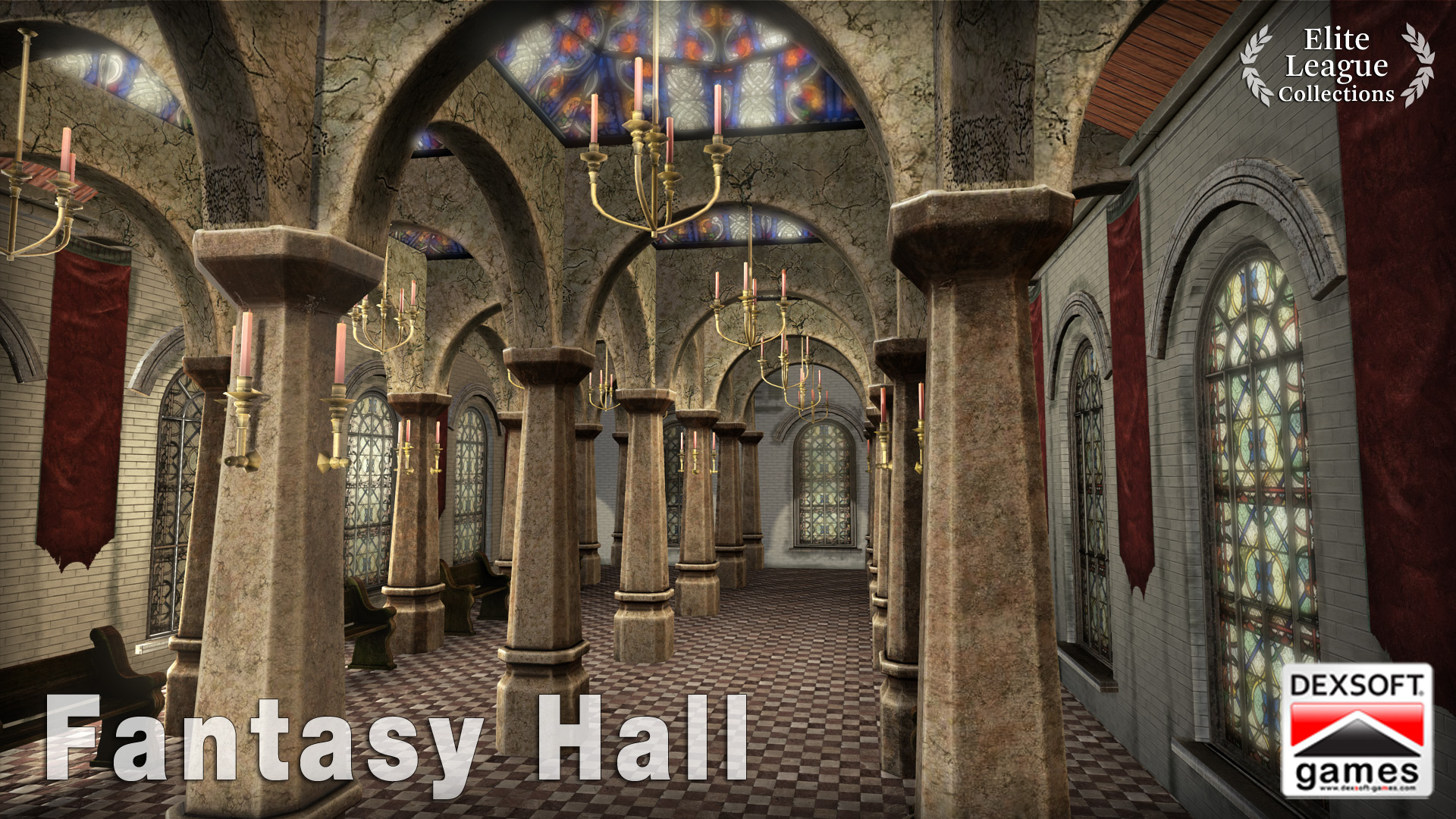 Fantasy Hall - iClone/Stage - Reallusion Content Store