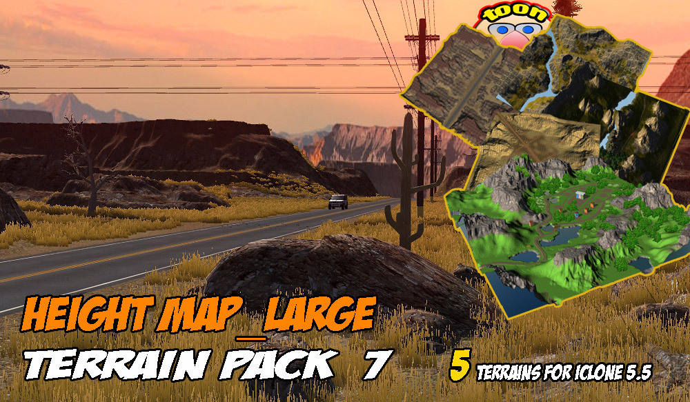 Terrain pack 7 - iClone/Stage - Reallusion Content Store