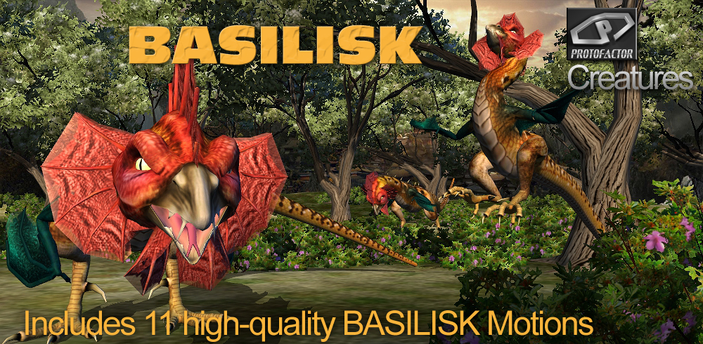 BASILISK Medieval Fantasy Creature Monster - iClone/Actor - Reallusion ...