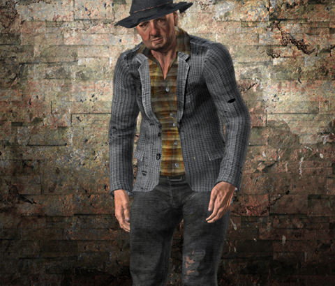 CC Homeless Man - iClone/Actor - Reallusion Content Store