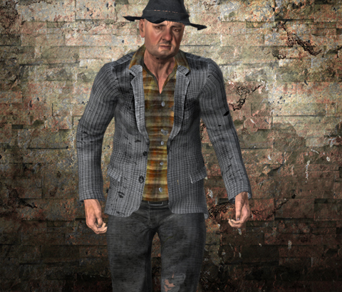 CC Homeless Man - iClone/Actor - Reallusion Content Store