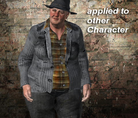 CC Homeless Man - iClone/Actor - Reallusion Content Store