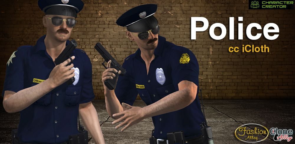 CC Police - iClone/Actor - Reallusion Content Store